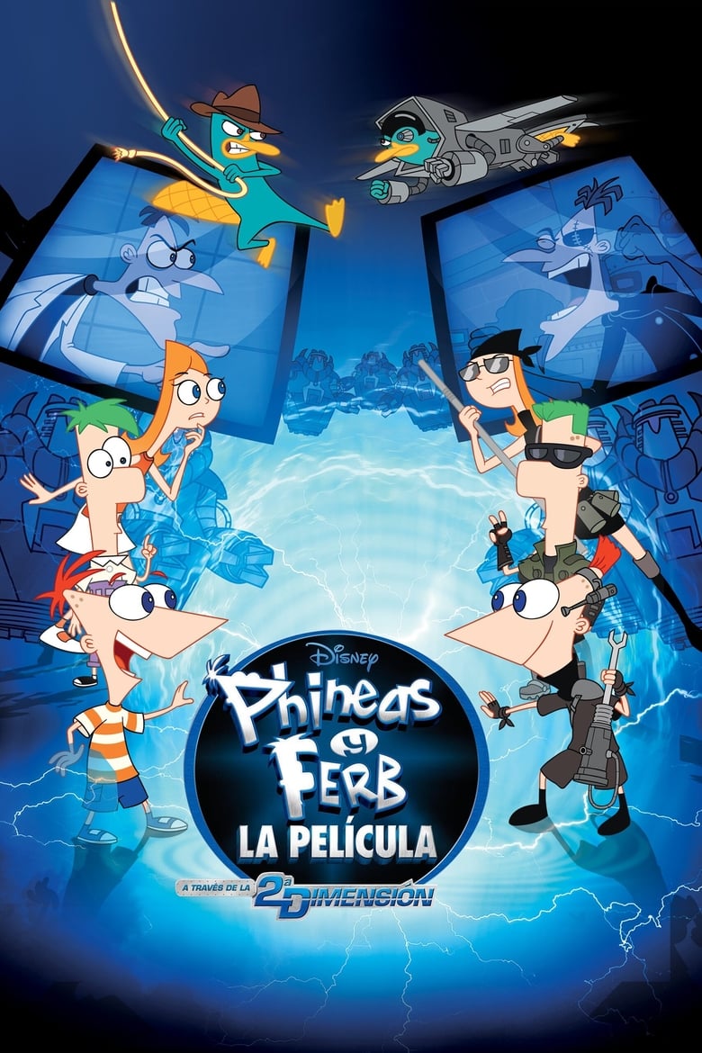 Phineas y Ferb: A través de la segunda dimensión (2011) Ver Online en ...